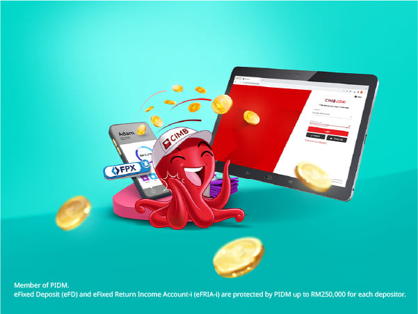 Fixed Deposit Accounts | High Fixed Deposit Rates | CIMB