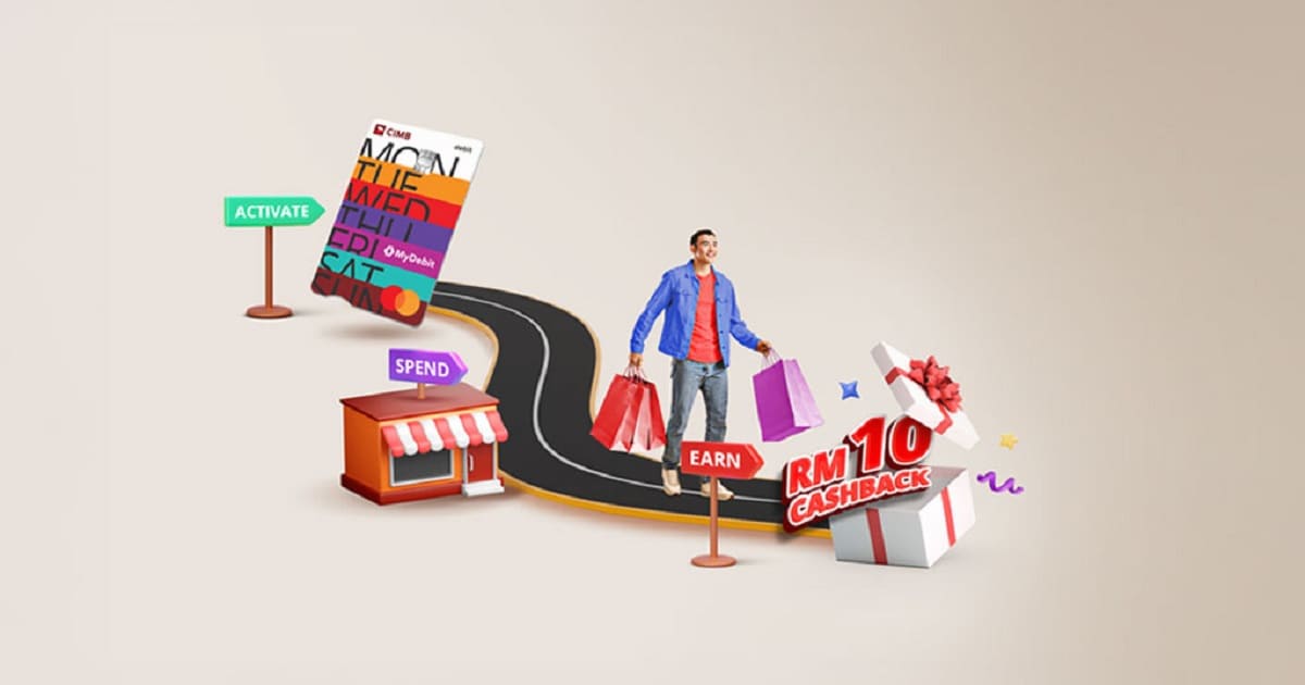 CIMB Debit Mastercard RM10 Cashback Campaign | CIMB Malaysia