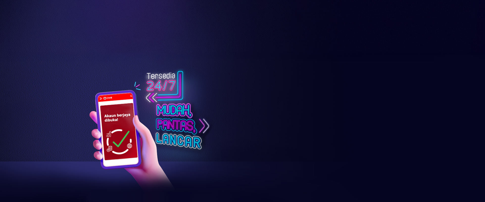 Pembukaan Akaun Dalam Talian Langsung | CIMB